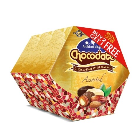 Chocodate Classic Hexagonal Promo Pack Buy 2+1 Free